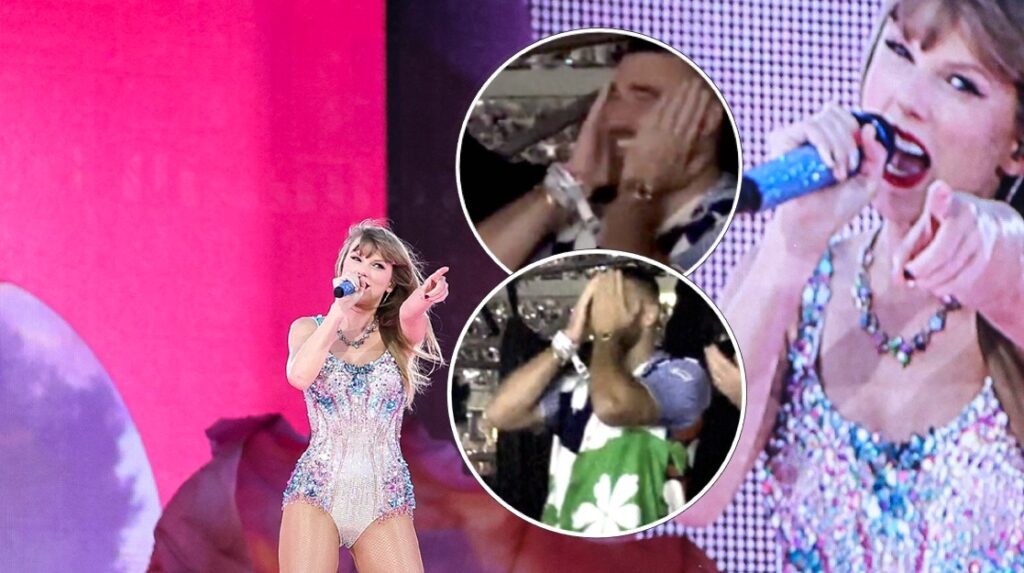 Watch as Taylor Swift sings “That’s My Man” in Sydney and points ...